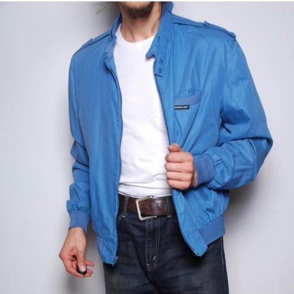 Members Only | Jackets & Coats | Members Only Vintage Blue Jacket Mens ...